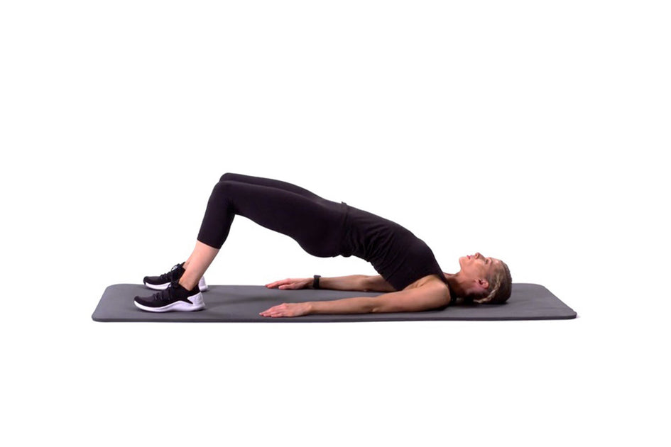 Glute Bridge Isometric Hold — SHOCK – Ashley Steele